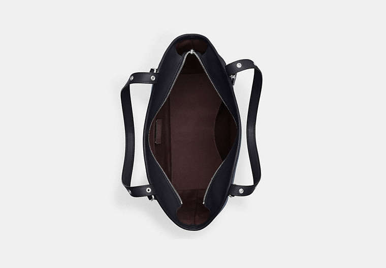 Coach- Meadow Shoulder Bag In Signature Canvas - Silver/Denim/Midnight ...