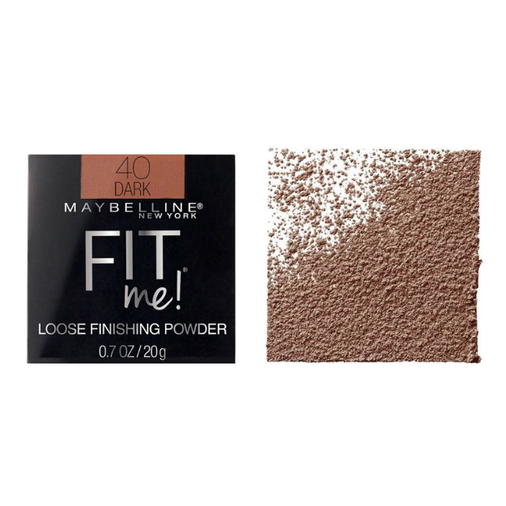 Maybelline Fit Me Loose Finishing Powder 40 Very Dark